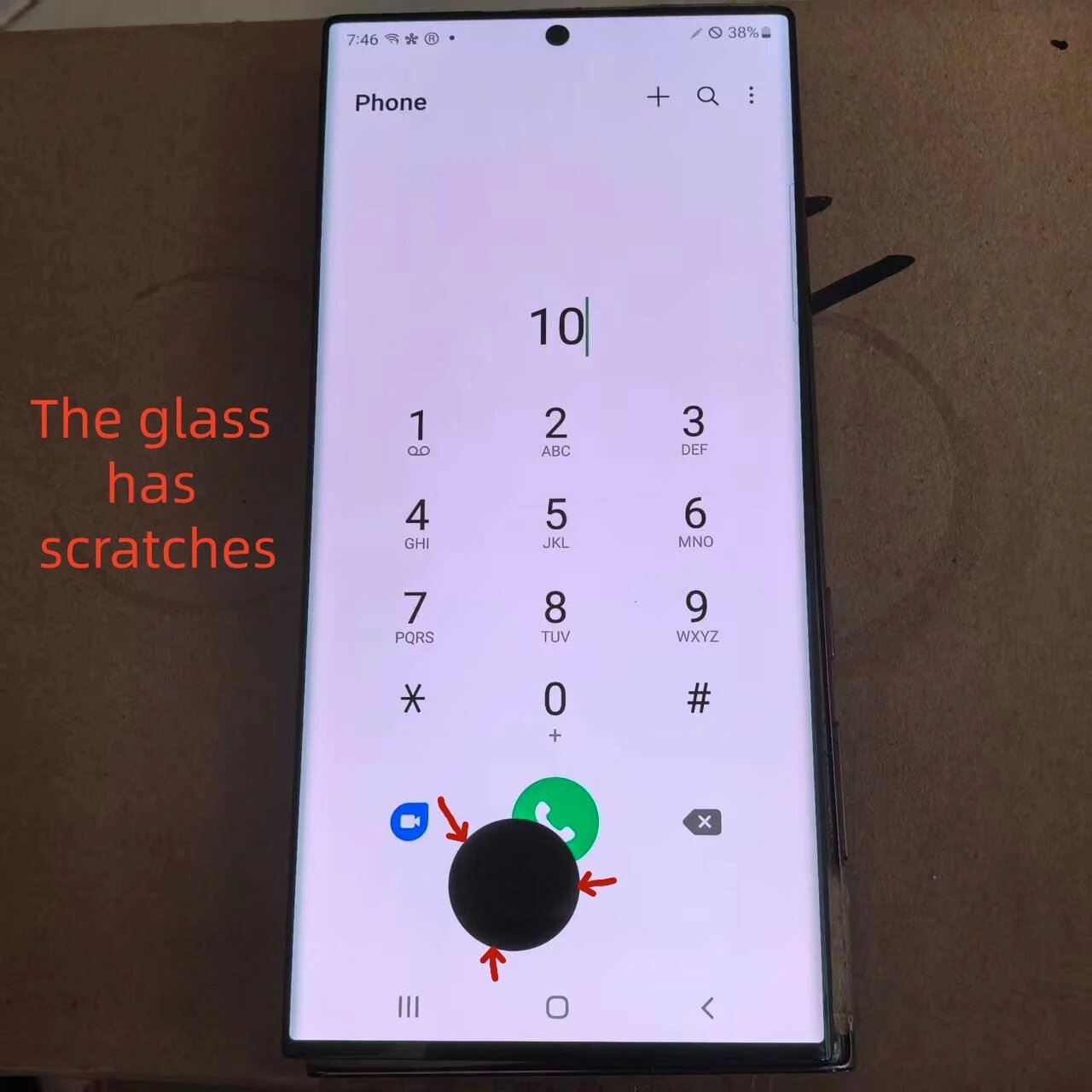 Супер Amoled с дефектами для Samsung Galaxy S22 Ultra 5G ЖК-дисплей SM-S908F S908U Замена дигитайзера сенсорного экрана в сборе