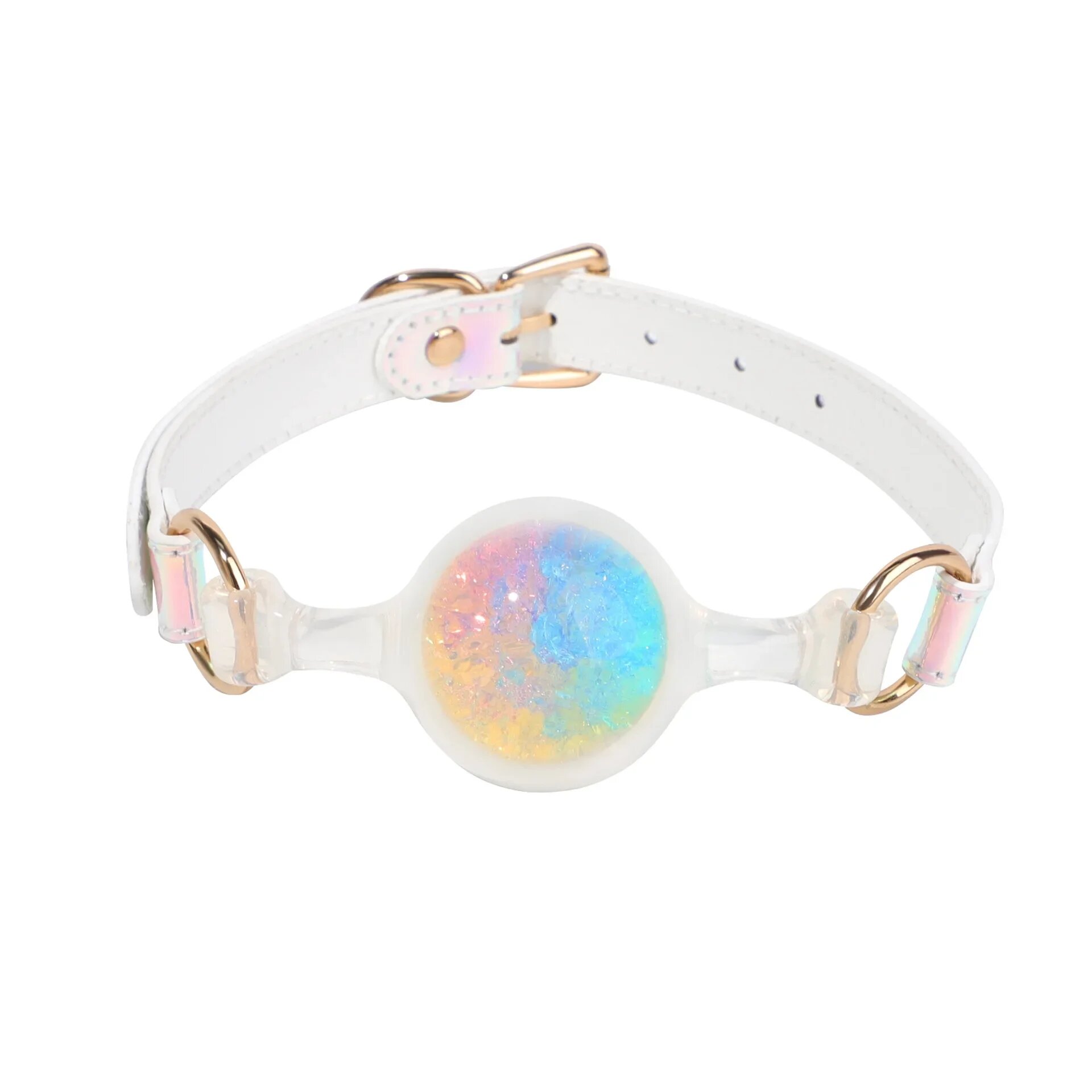 Фетиш БДСМ Аксессуары для бондажа Силиконовые конфеты Кляп Мяч Эротические игрушки Large Dia 4.9cm