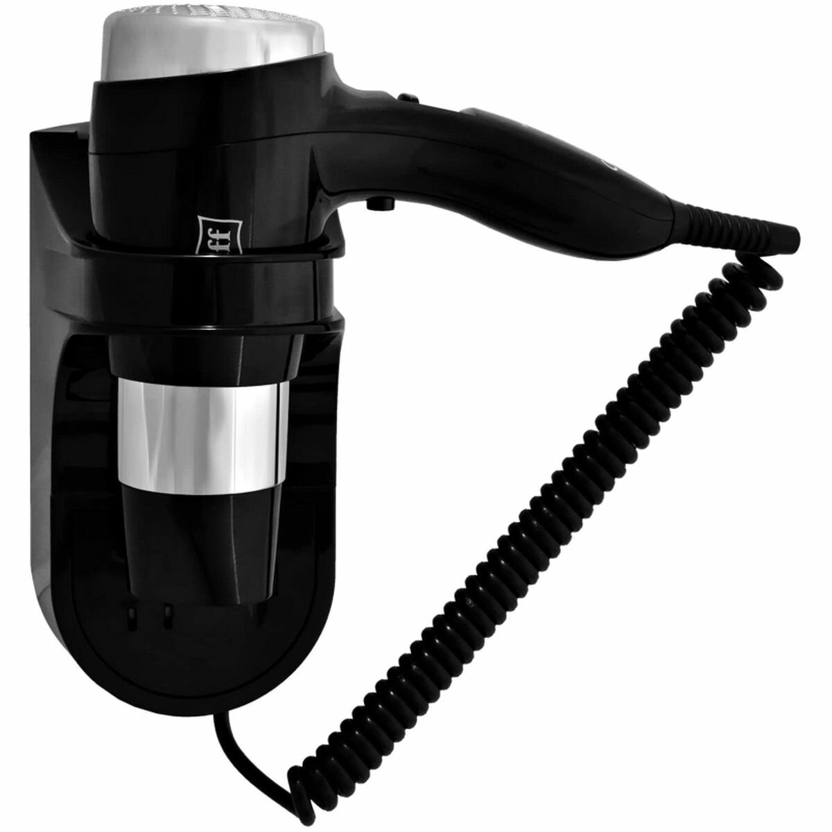 Фен Puff-1600BlВ, черный, 1,6 кВт (1671485)