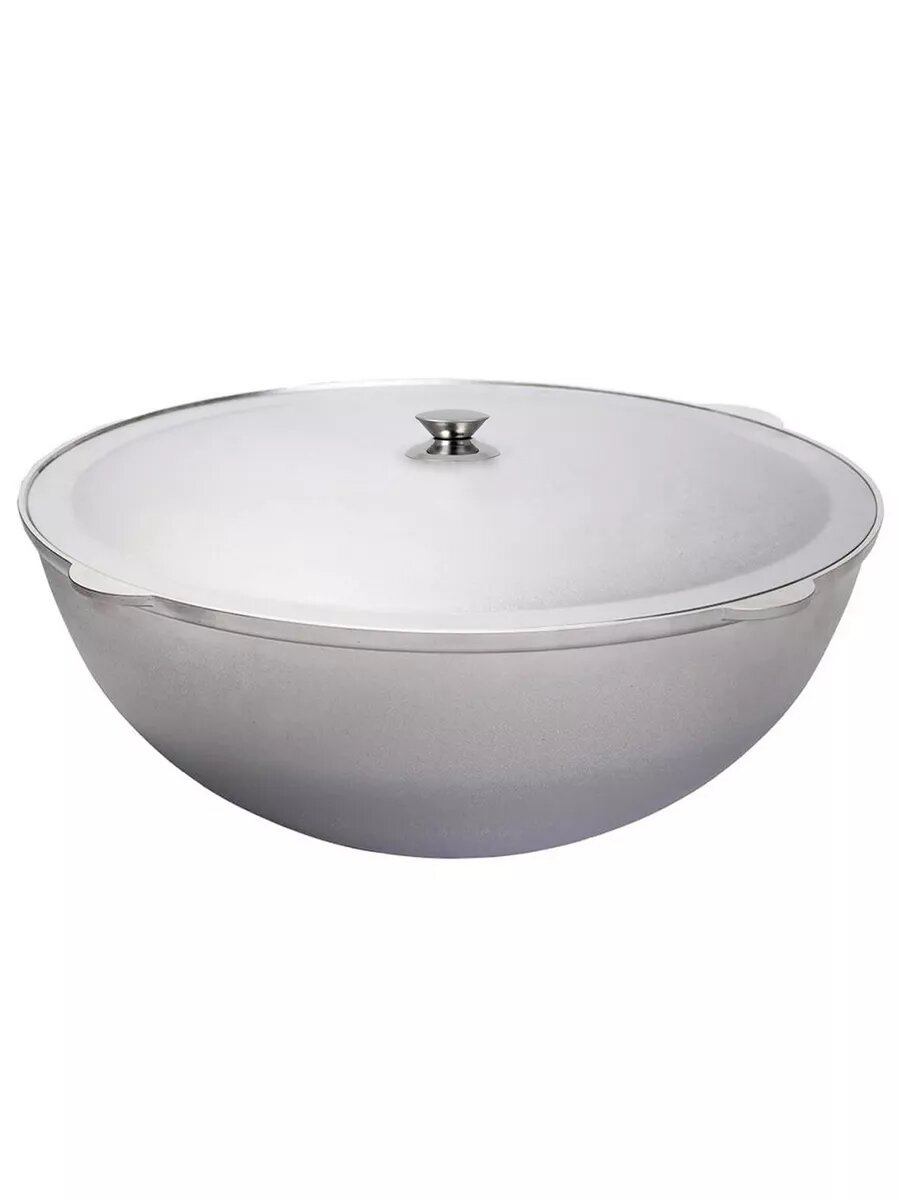 Казан Kukmara алюминиевый, с крышкой, 15 л