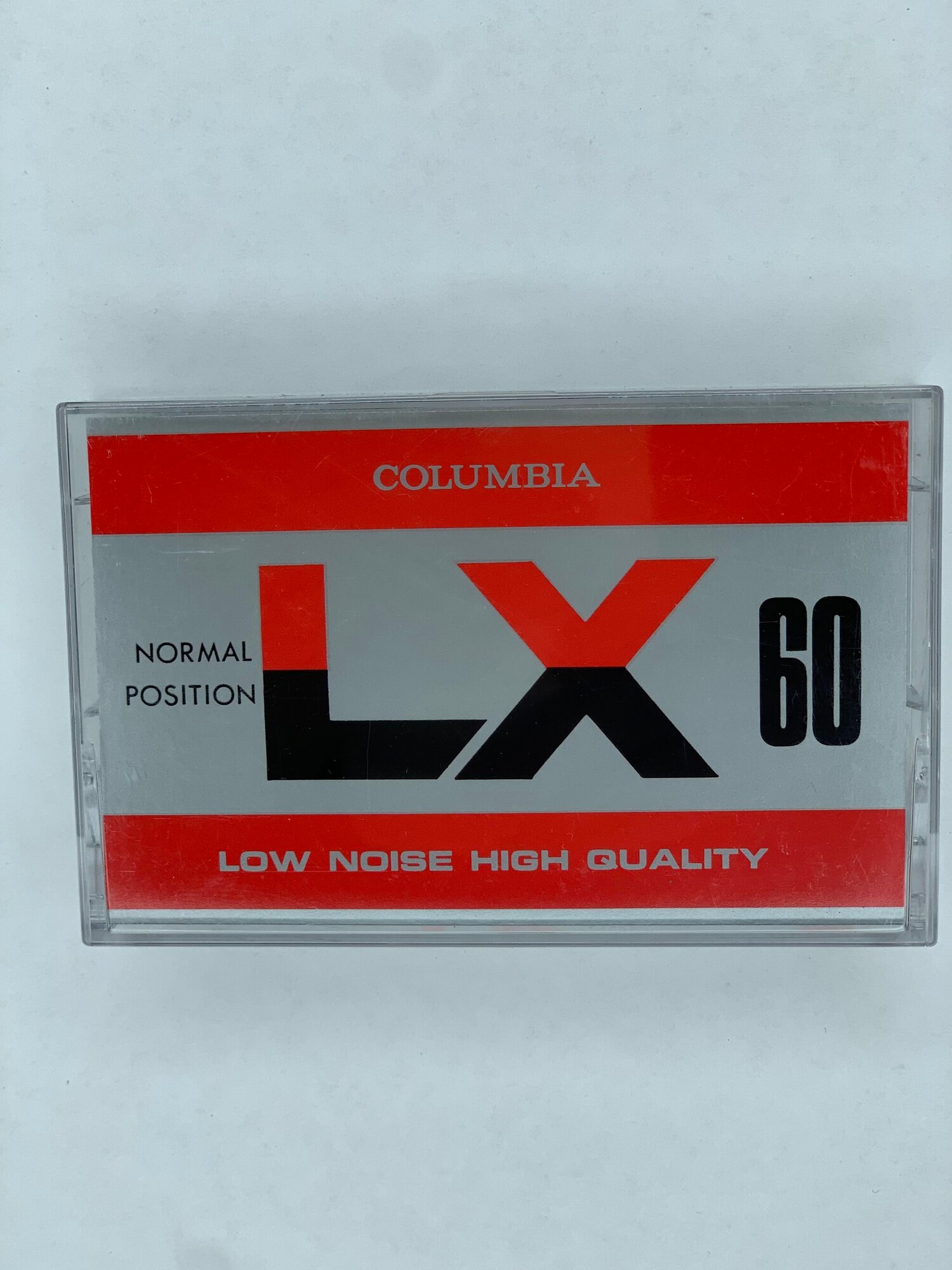 Аудиокассета Columbia LX-60 (1979 год) японская аудиокассета