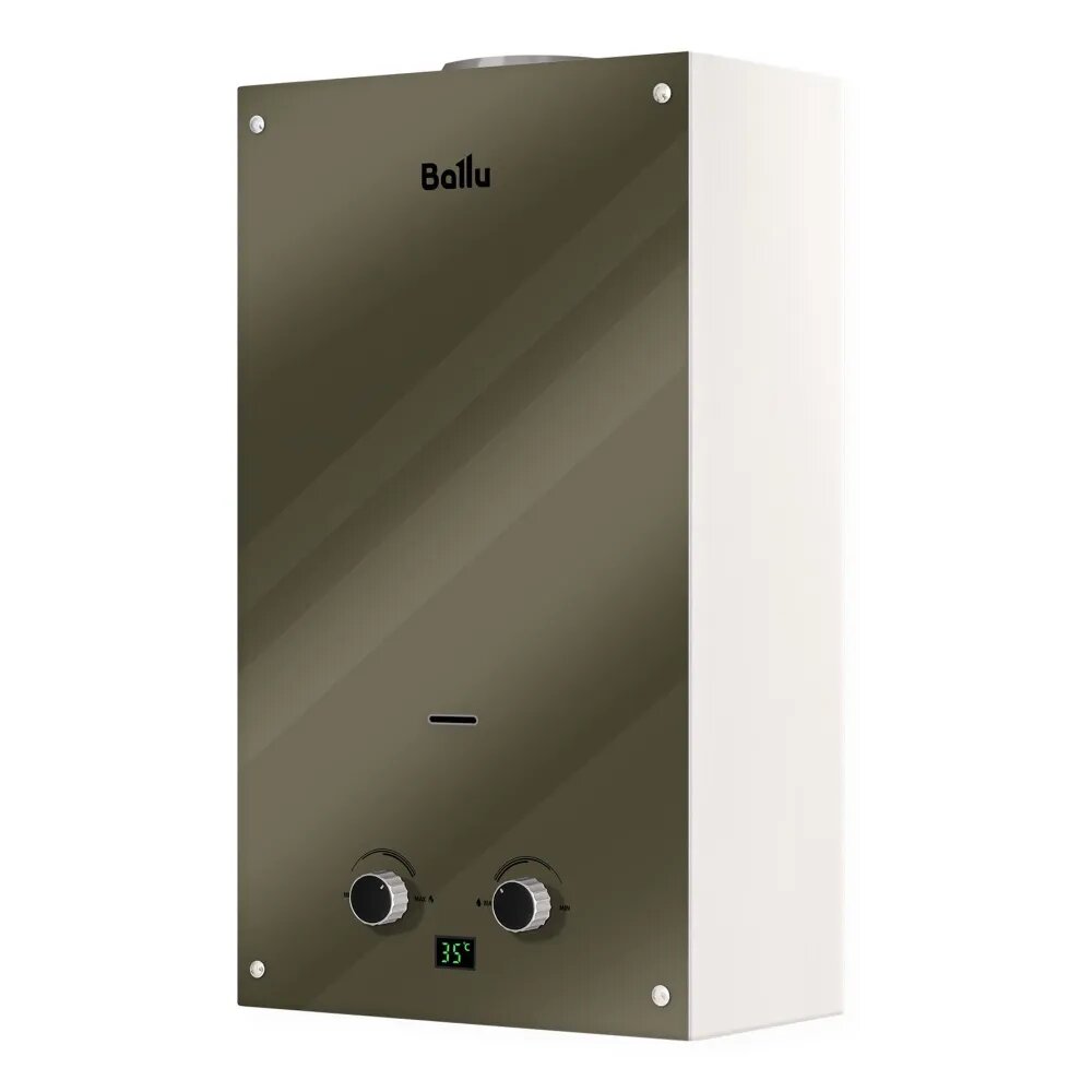 Ballu GWH 10 Fiery Glass Mirror Газовый водонагреватель, проточный