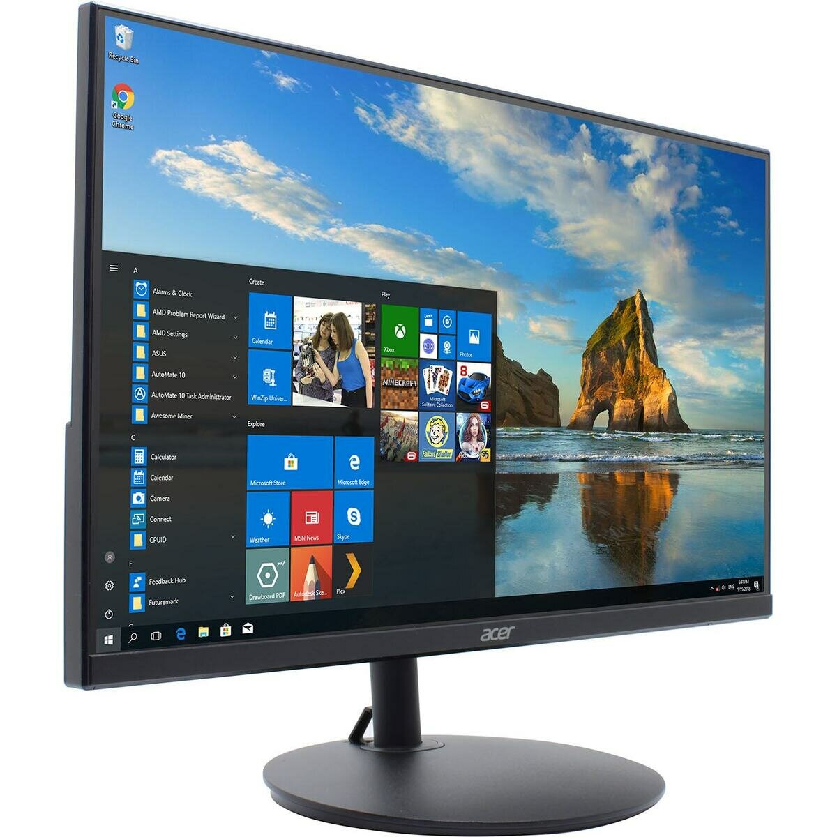 23.8" ЖК монитор Acer XF240YS3biphx (LCD, 1920x1080, HDMI, DP)