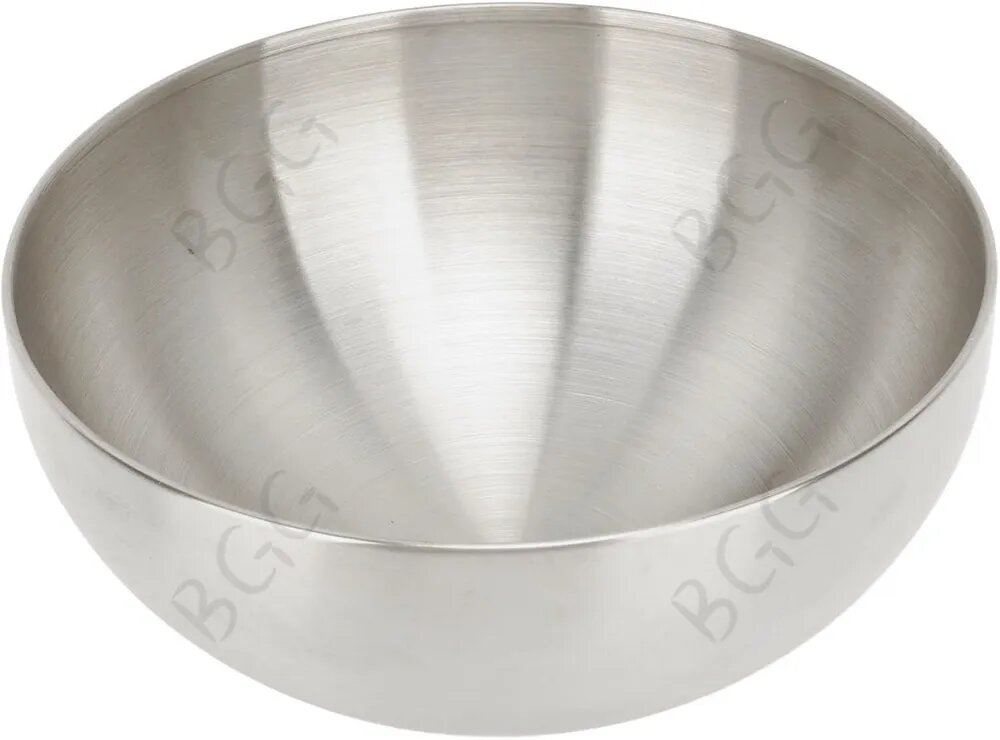 Миска Круглая чаша 2800 мл серебристый, 1 шт