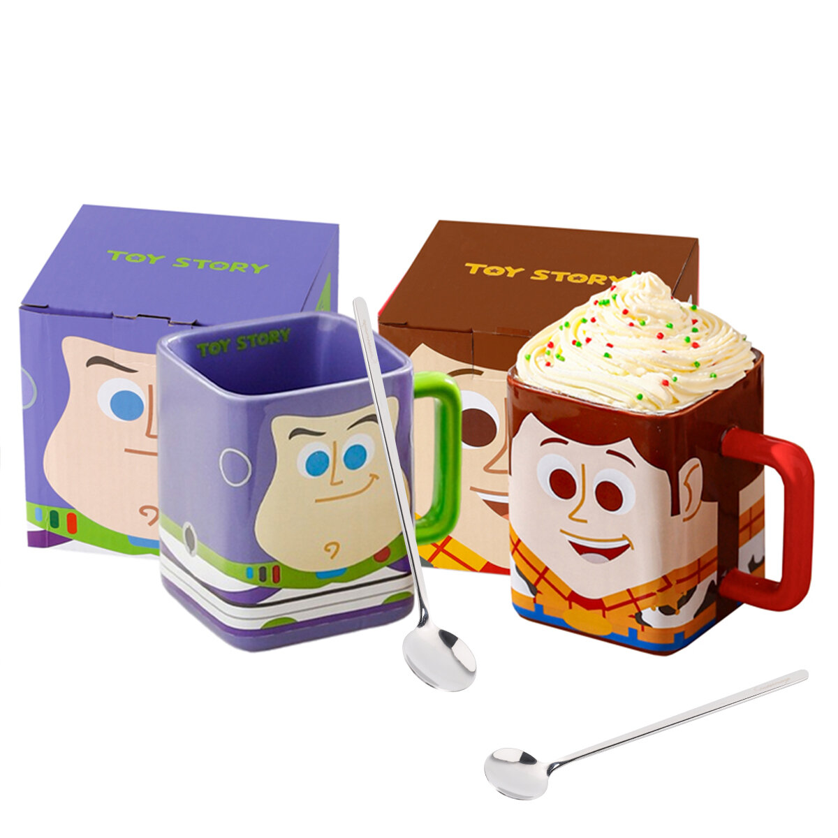 Кружки унисекс Disney 5016840, 450ml, керамика, с цветным принтом персонажей