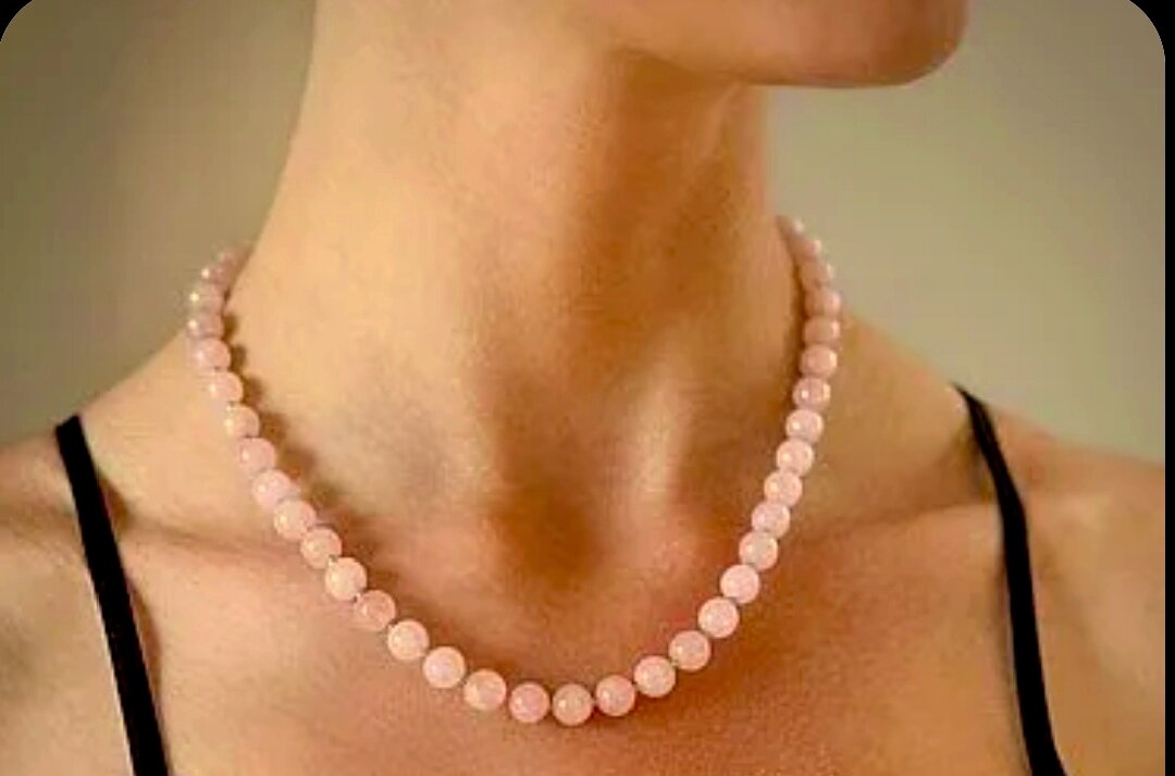 Славянский оберег, колье, кварц