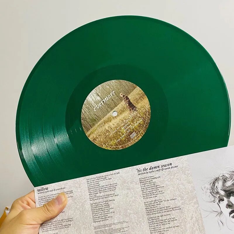 Виниловая пластинка Taylor Swift Evermore (2LP) коллекционное издание, Европейский Союз, цветной винил