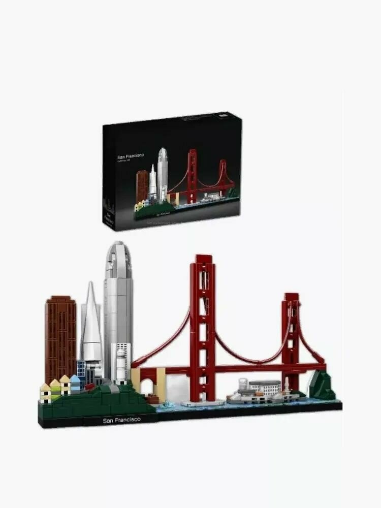 Конструктор Архитектура Город Сан-Франциско / Architecture San-Francisco / 595 деталей