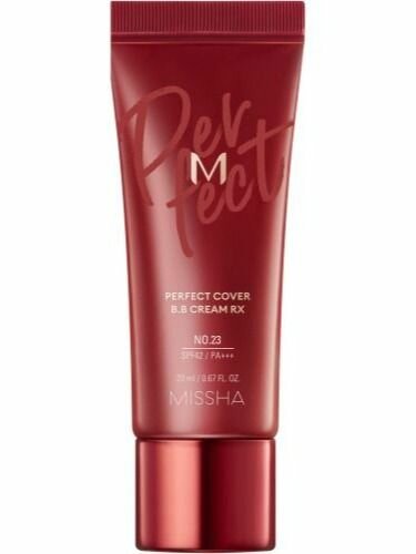 MISSHA Тональный BB крем тон 23 Бежевый М Perfect Cover BB Cream RX Естественное покрытие SPF42 PA 20 мл