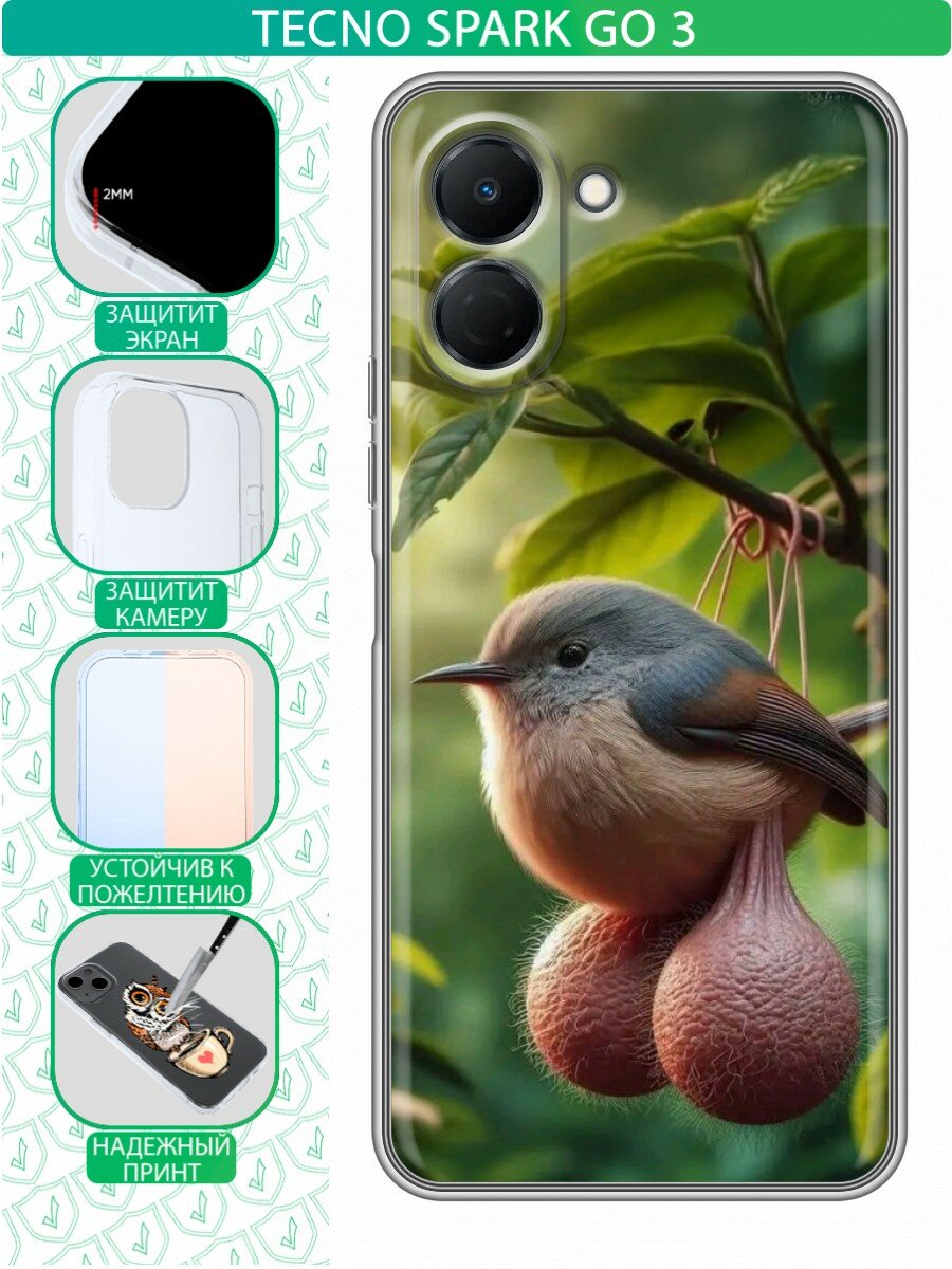 Чехол для Tecno Spark Go 3