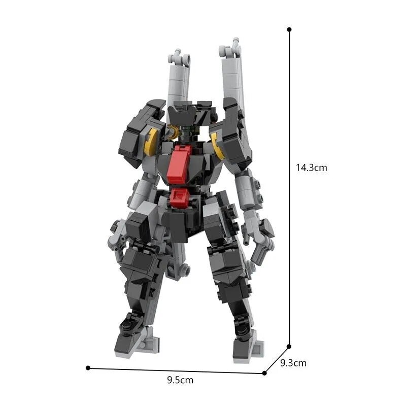 Buildmoc Spector Mech Детские развивающие игрушки 875PCS Bricks MOC Blocks Блоки Роботы Gundam и Аниме Персонажи