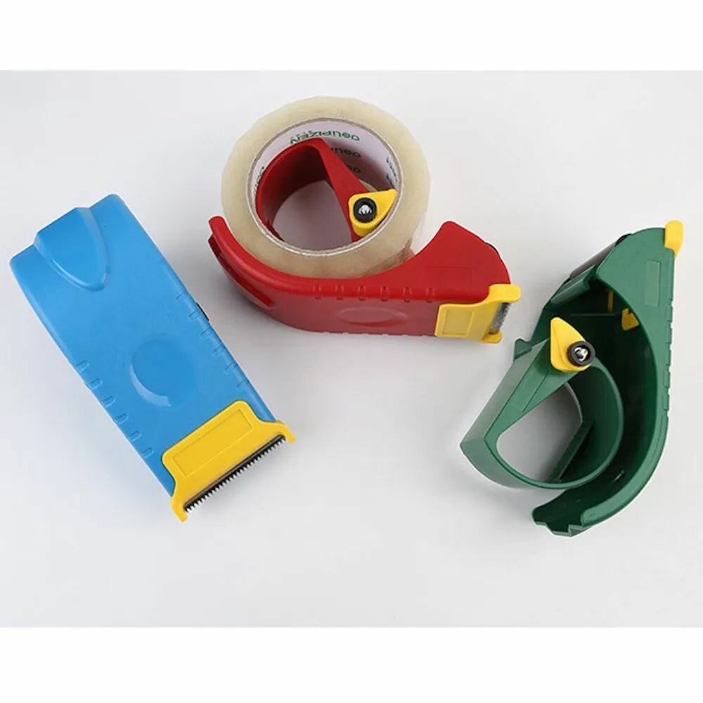 Диспенсер для скотча 50 мм/Диспенсер для клейкой упаковочной ленты/ Пистолет для скотча