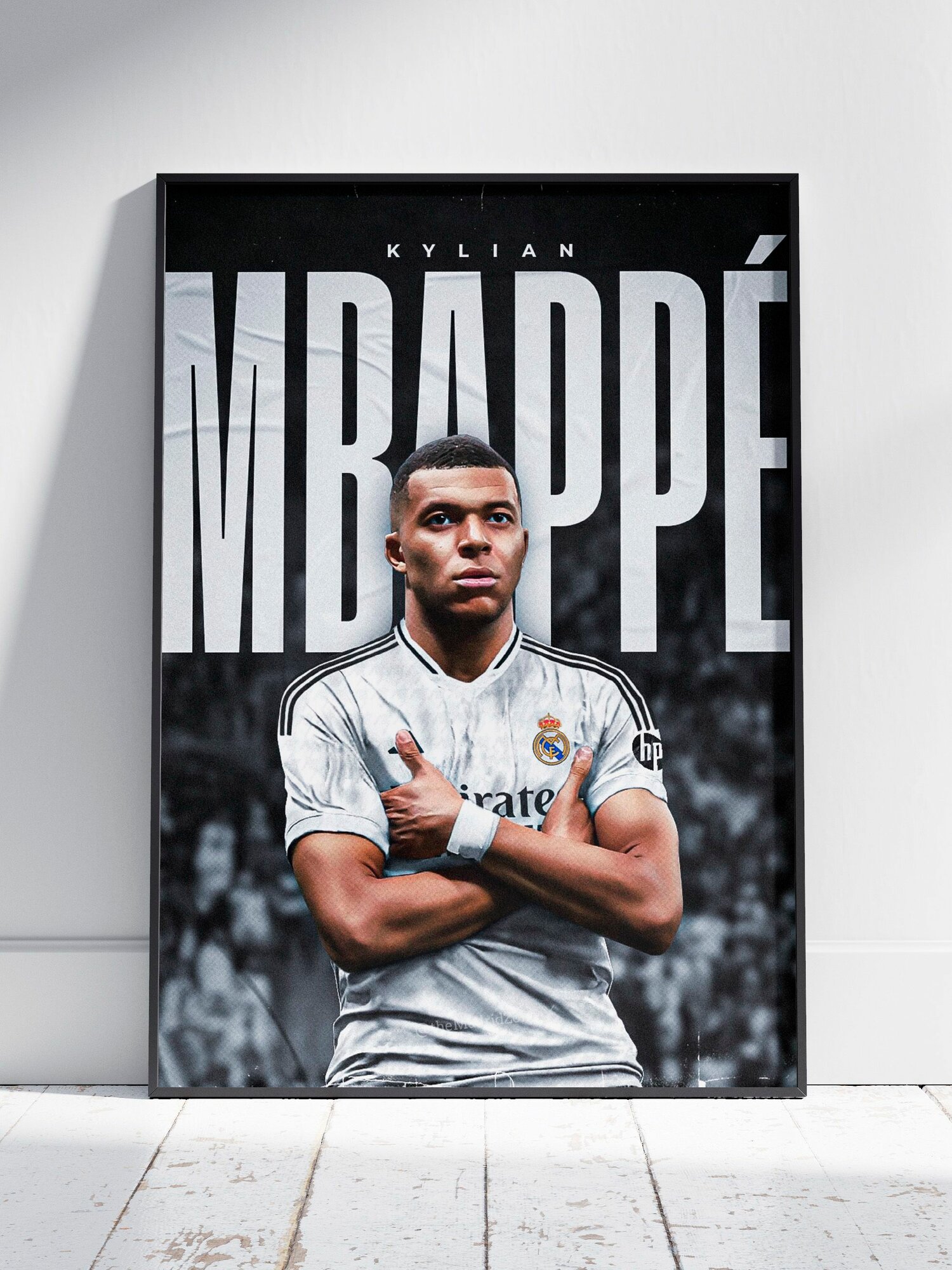 Плакат на стену для интерьера Монако (Килиан Мбаппе Лоттен - Kylian Mbappe 9) - Постер по спорту и физической активности формата A3 (30x42 см)