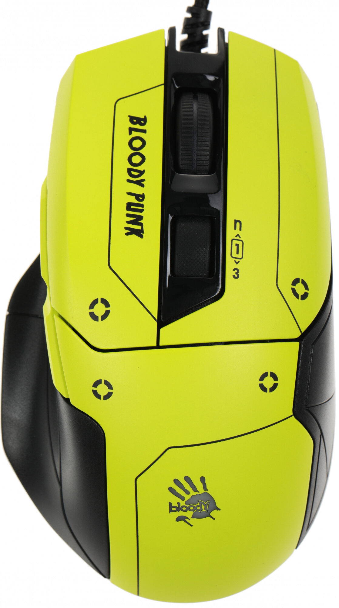 Мышь проводная A4TECH компьютерная Bloody W70 Max Punk