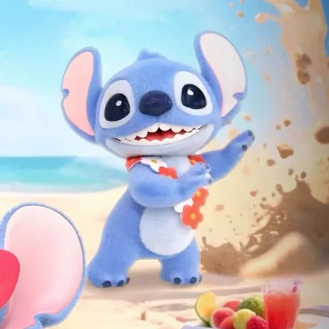 TOPTOY Disney Hello Stitch: Коллекционная фигурка в слепой коробке, милая кукла, модный подарок, игрушка-украшение