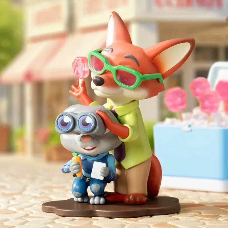 Фигурка-сюрприз 52toys Zootopia's Best Partner: милая настольная декоративная модель, подарок для девочек Секретная