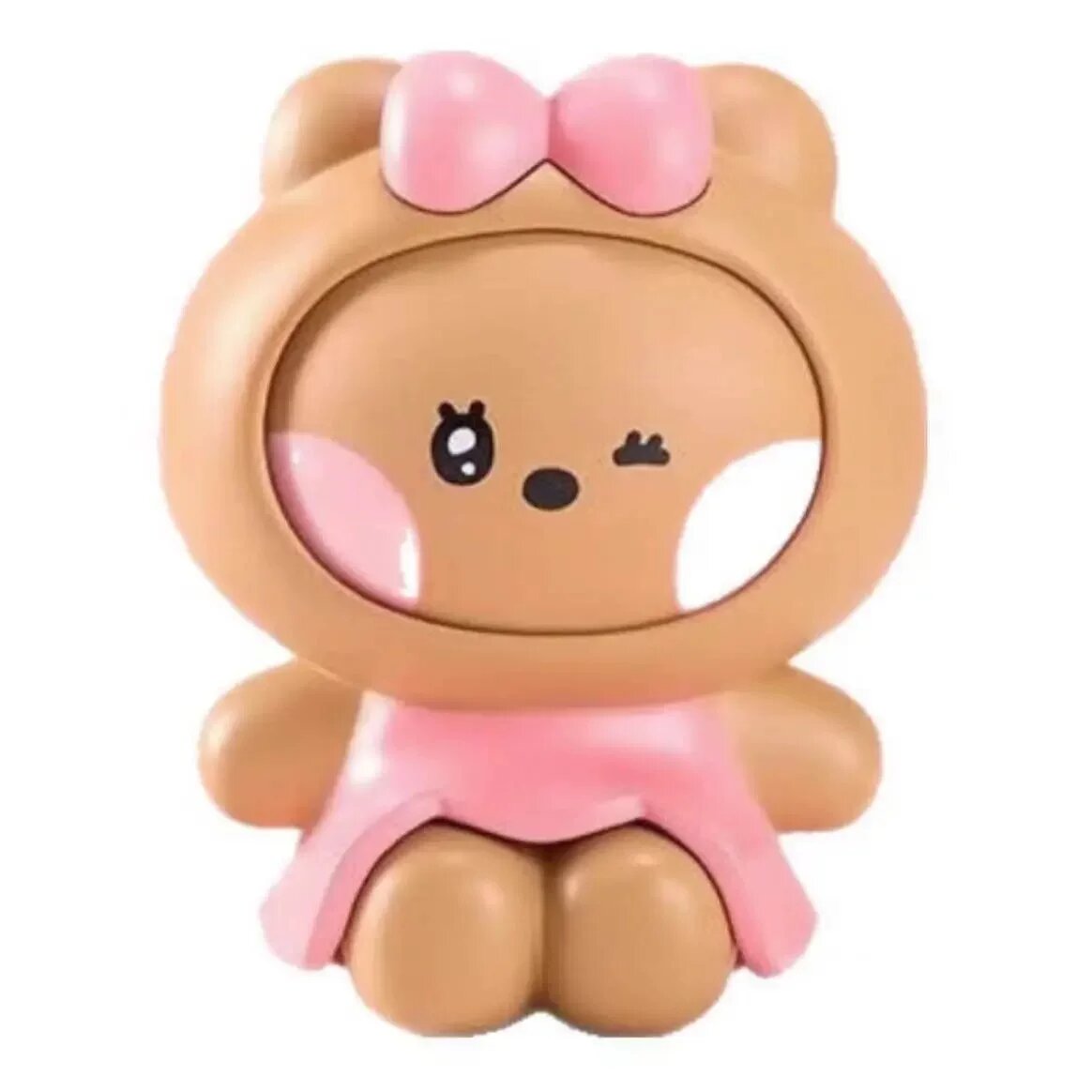 LINE FRIENDS minini Сменное лицо Плюшевая игрушка в слепом боксе, персонаж Кукони Коллекционная фигурка