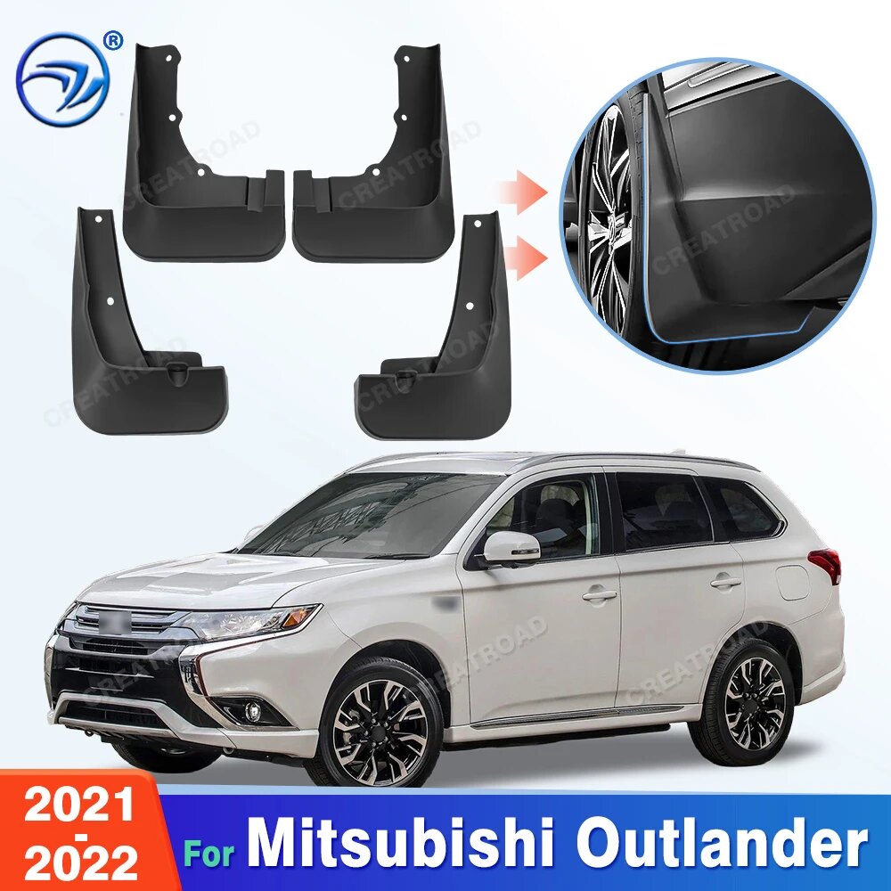 Для Mitsubishi Outlander 2021-2022 брызговики брызговики брызговики крылья автомобильные аксессуары