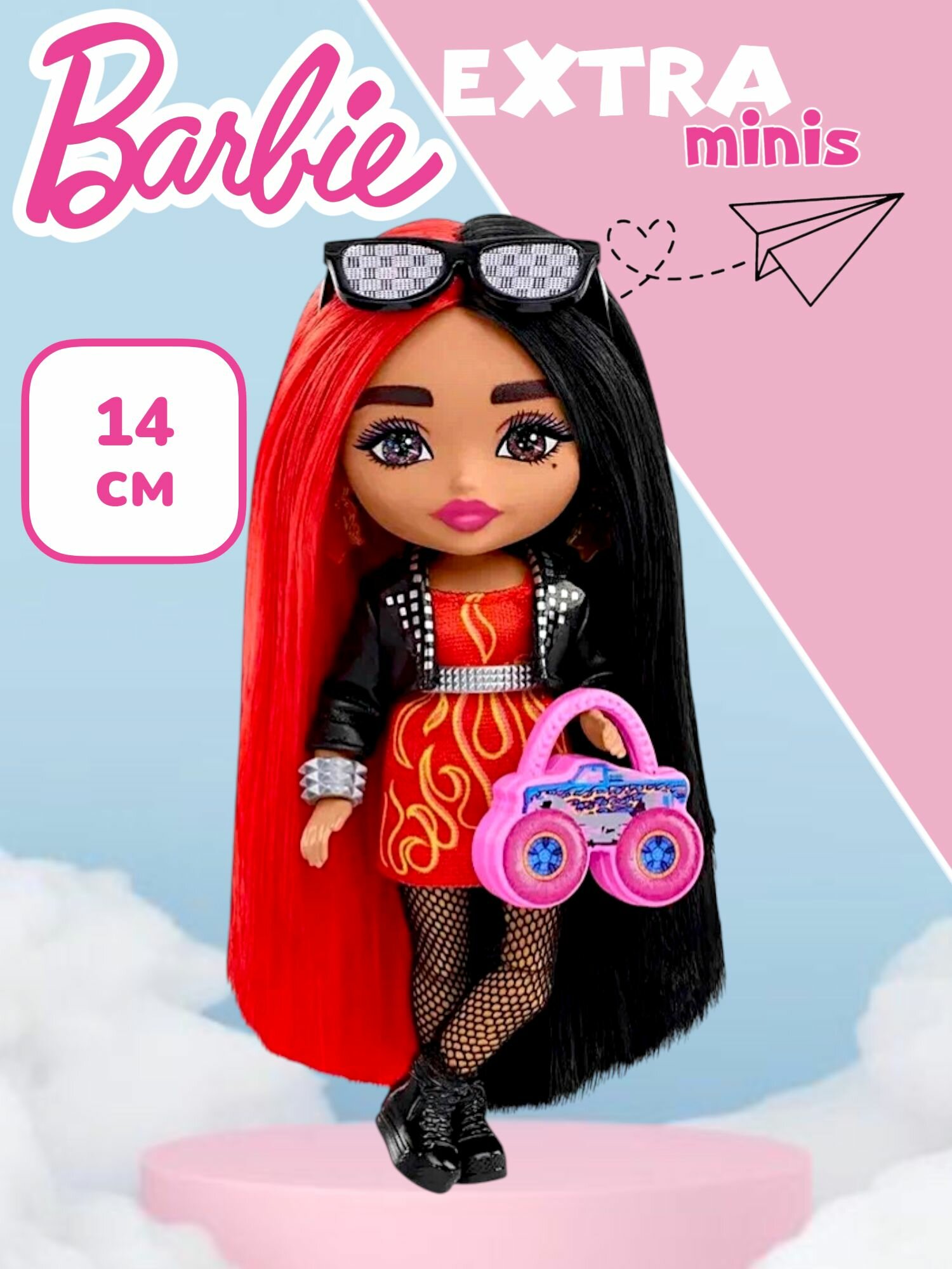 Кукла Barbie Extra Minis HKP88 Барби Экстра Мини