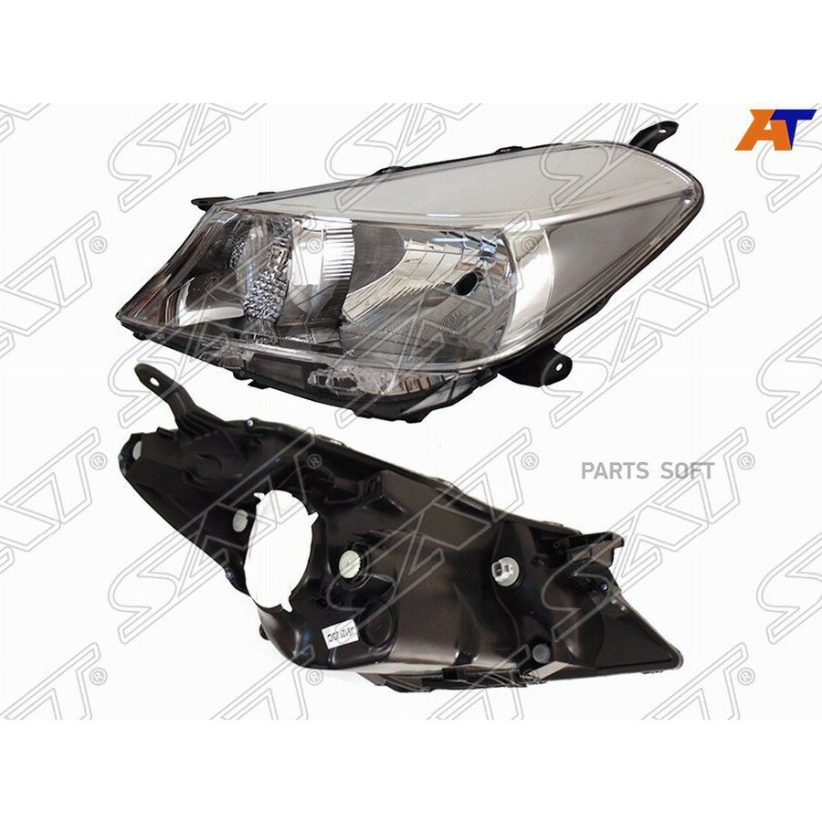 Фара TOYOTA VITZ/YARIS 10- от официального дистрибьютора, SAT, артикул ST21211R3L