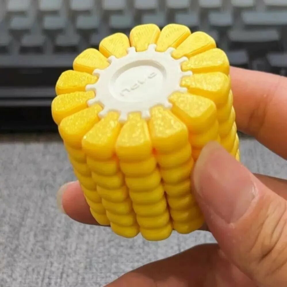 3D-печать. Детский конструктор из кукурузы. Головоломка