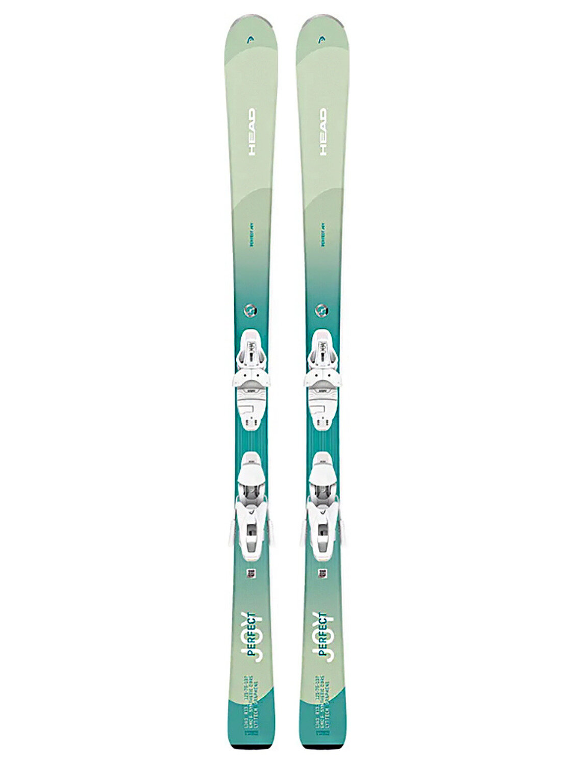 Горные лыжи с креплениями Head e.Perfect Joy SLR + Joy 9 GW SLR White 24/25 , для женщин , Синий