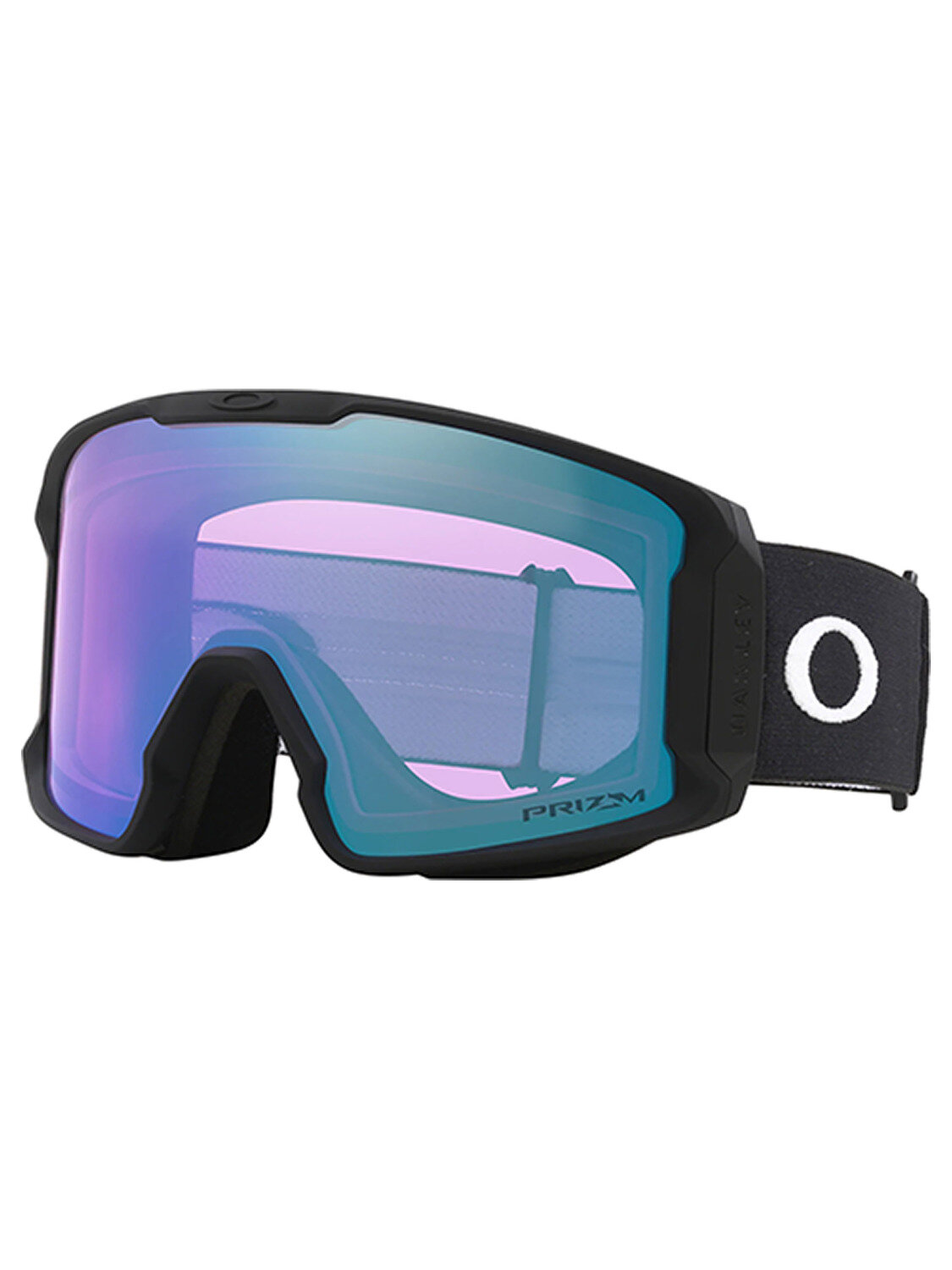 Горнолыжные очки Oakley Line Miner Matte Black Prizm Snow Iced Iridium 24/25 Черный, для мужчин , Черный