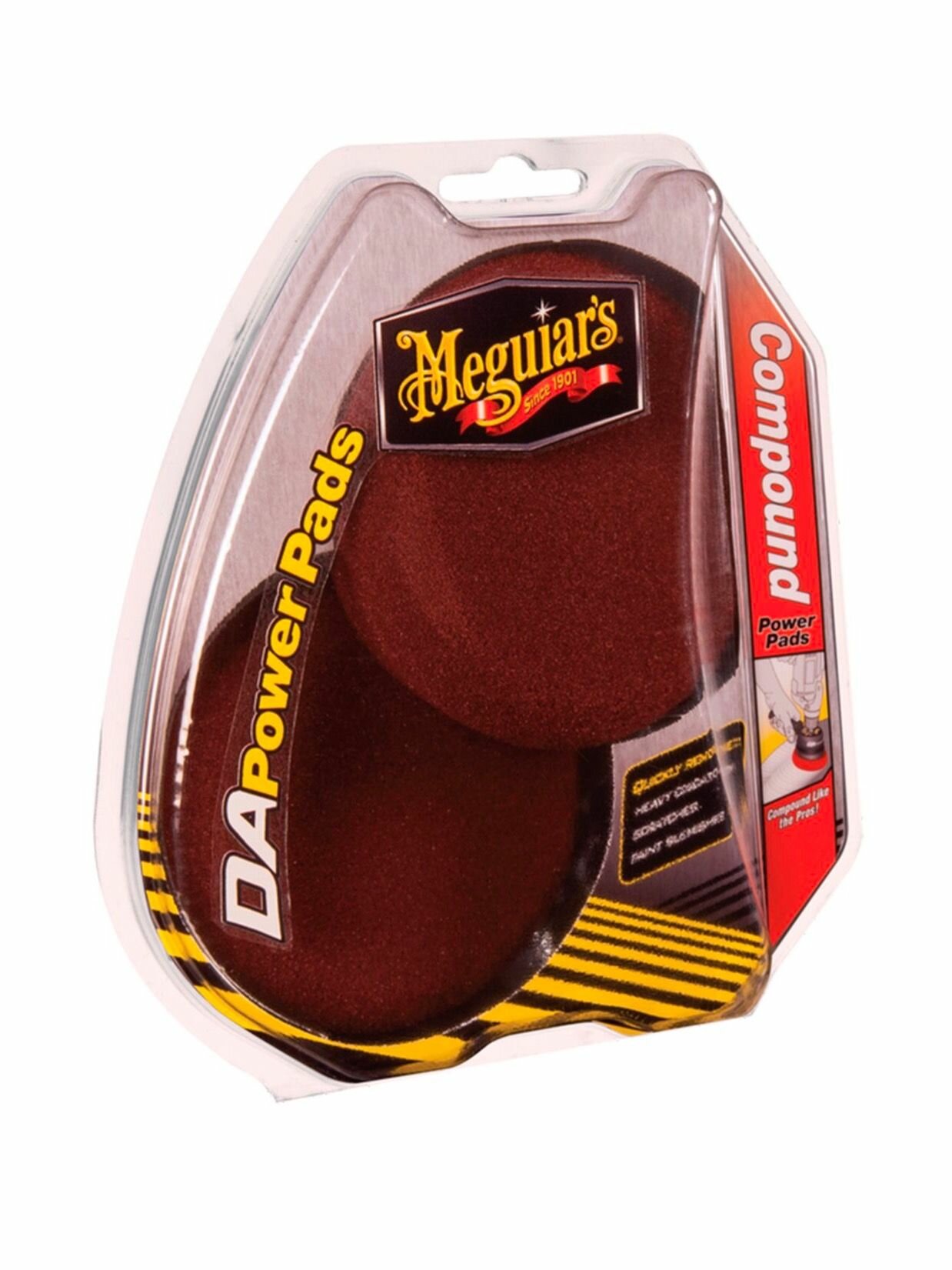 Полировальный круг D/A Power System Cutting Pad G3507INT Meguiar's, 2 шт.