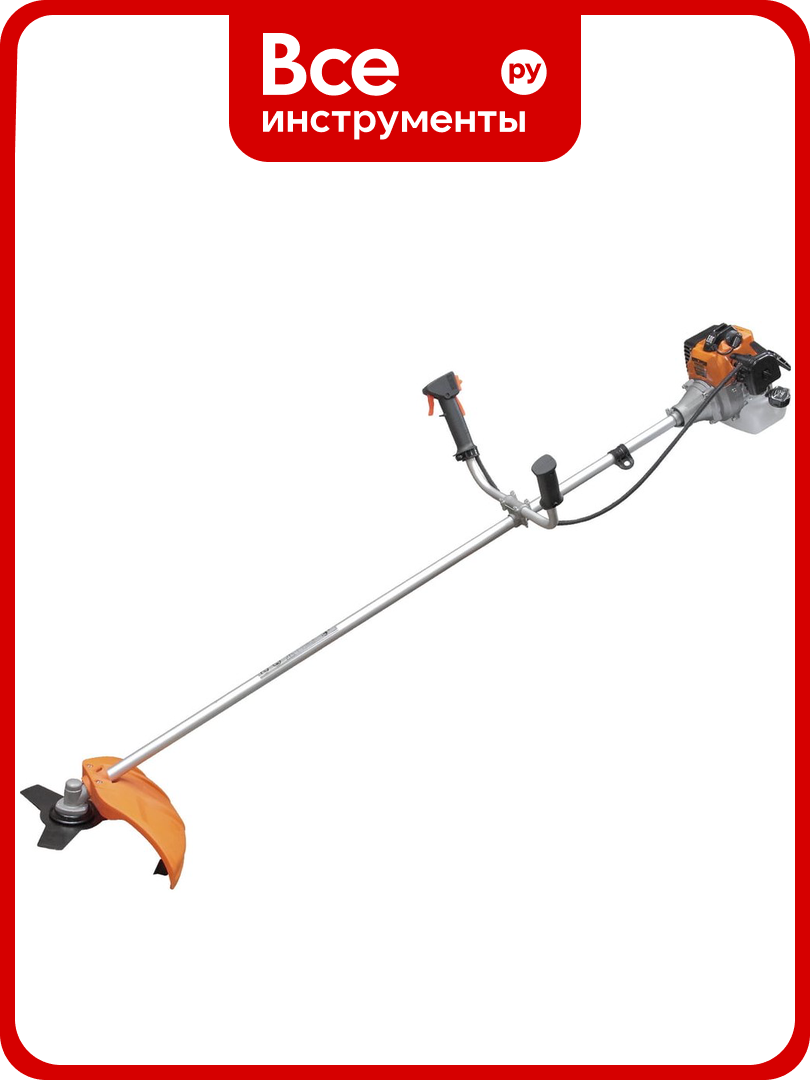 Бензиновый триммер CARVER PROMO PBC-33 01.001.00026, двухтактный бензиновый двигатель, U‑образная ручка