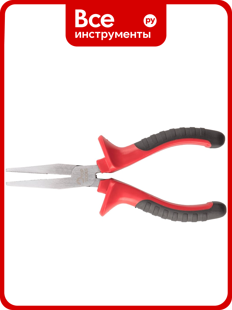 Плоскогубцы Top Tools профессиональные, удлинённые прямые губки из инструментальной стали, рукоятки двухкомпонентные