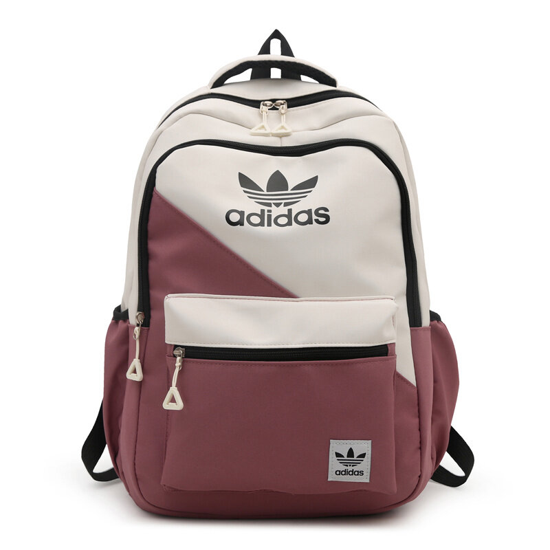 Вместительный легкий школьный рюкзак Adidas для учащихся средней школы, сумка для ноутбука，С портативной сумкой