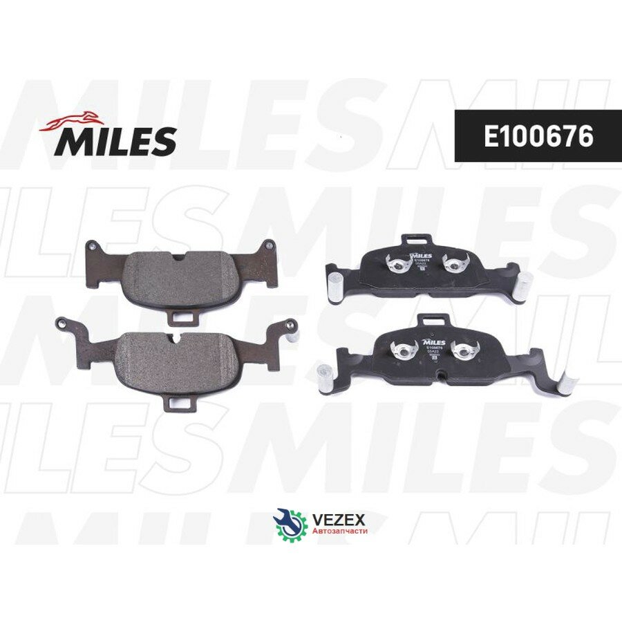 MILES E100676 Колодки тормозные дисковые