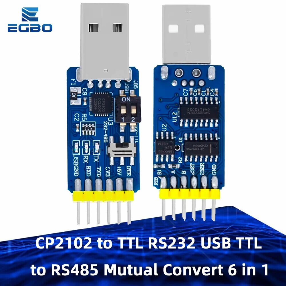 Модульный преобразователь USB CP2102 EGBO