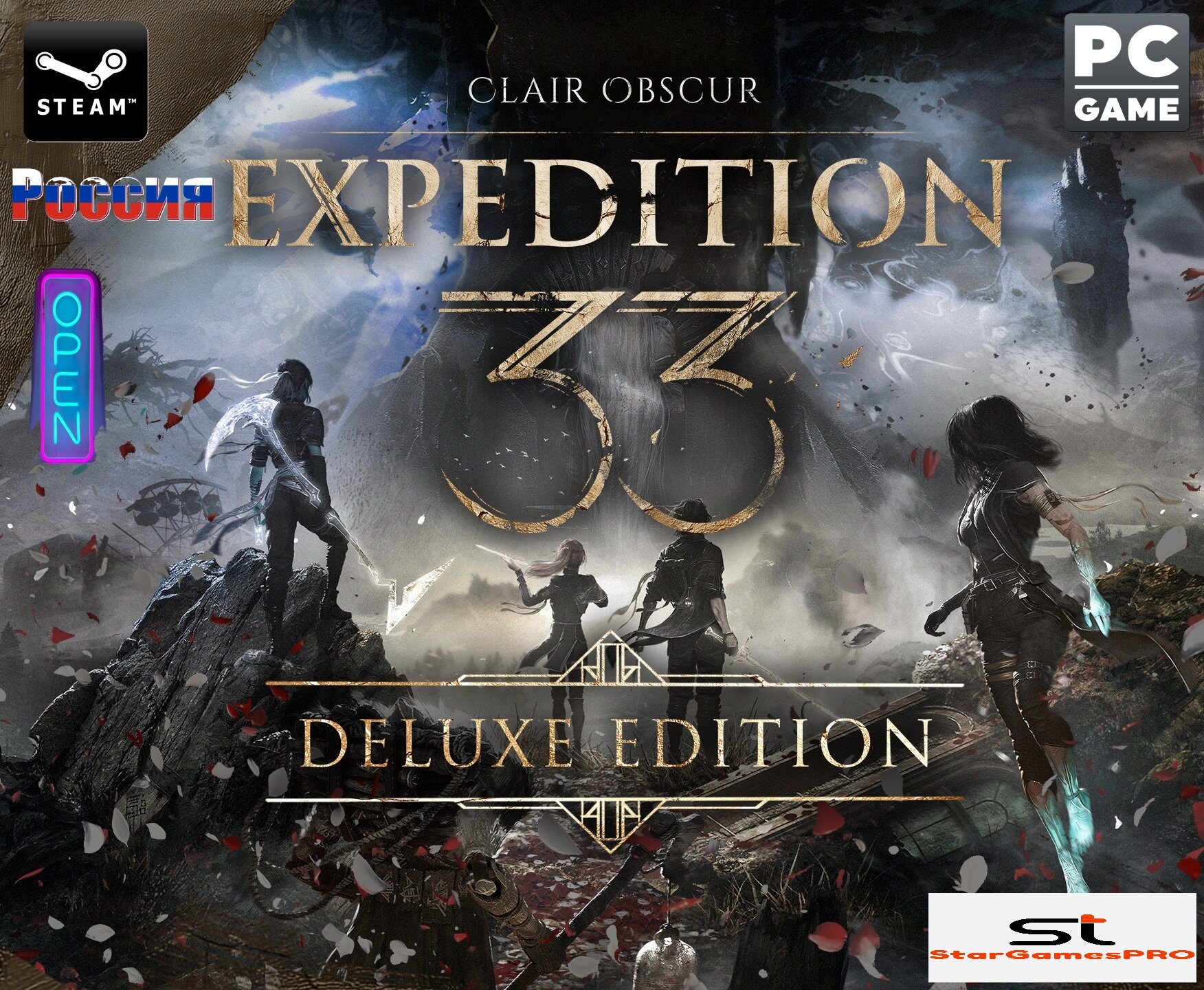 Clair Obscur: Expedition 33 – Deluxe Edition игра на аккаунте для ПК с OFF активацией для Steam (PC) РФ + СНГ
