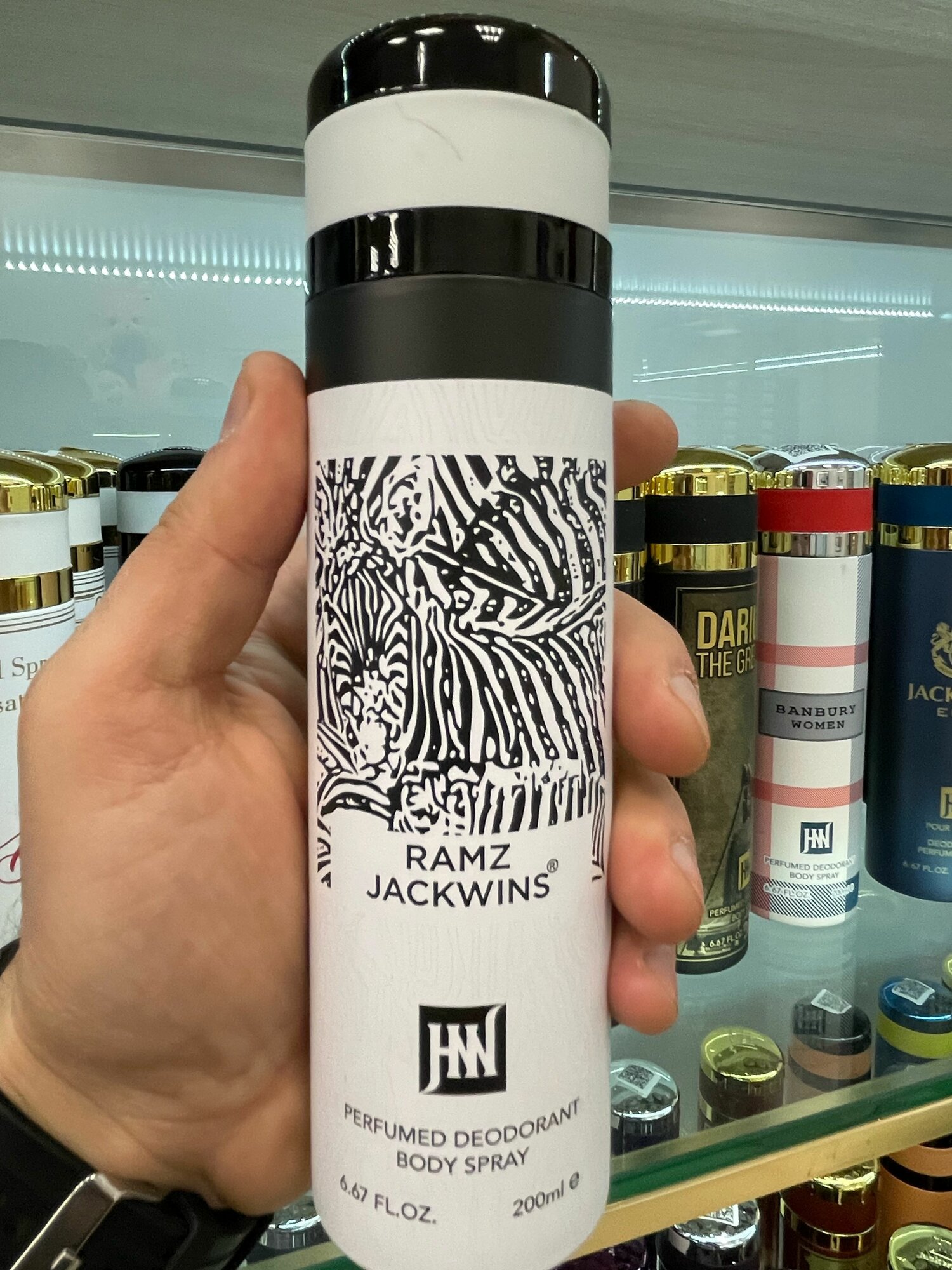 Ramz Jackwins мужской парфюмированный дезодорант-спрей для тела 200 мл
