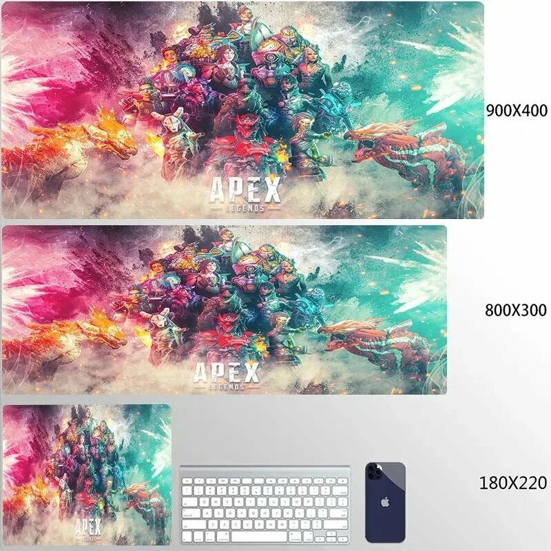 Коврик для мышки, XXL, белый
