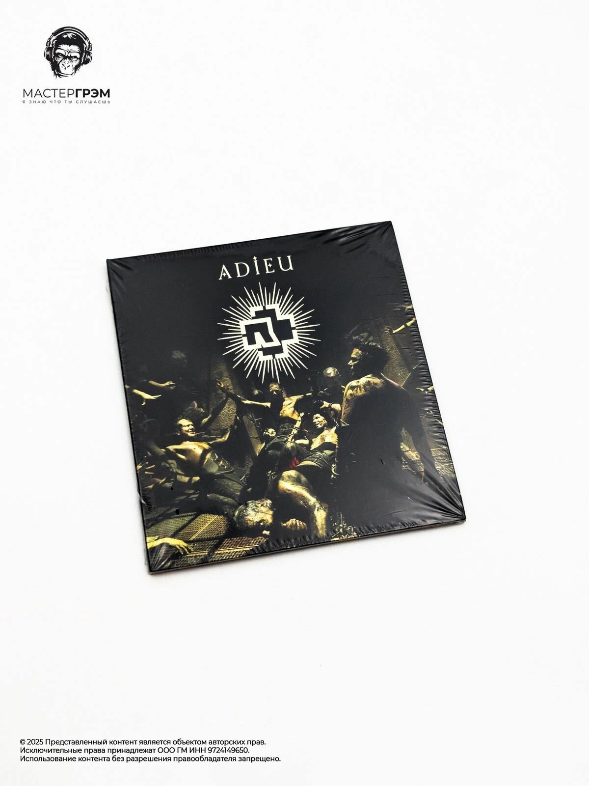 CD диск Rammstein - Adieu (CD-S) 2022,