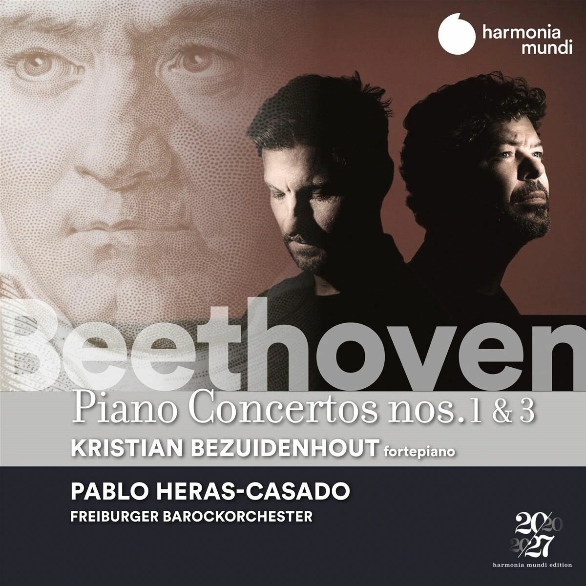 CD диск Kristian Bezuidenhout, Pablo Heras-Casado - Beethoven: Piano Concertos Nos 1 & 3 (CD) 2022, Digipack