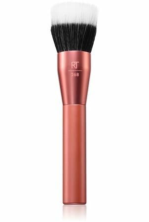 Кисть косметическая Real Techniques Extra Big Stippling Brush RT 268, белый