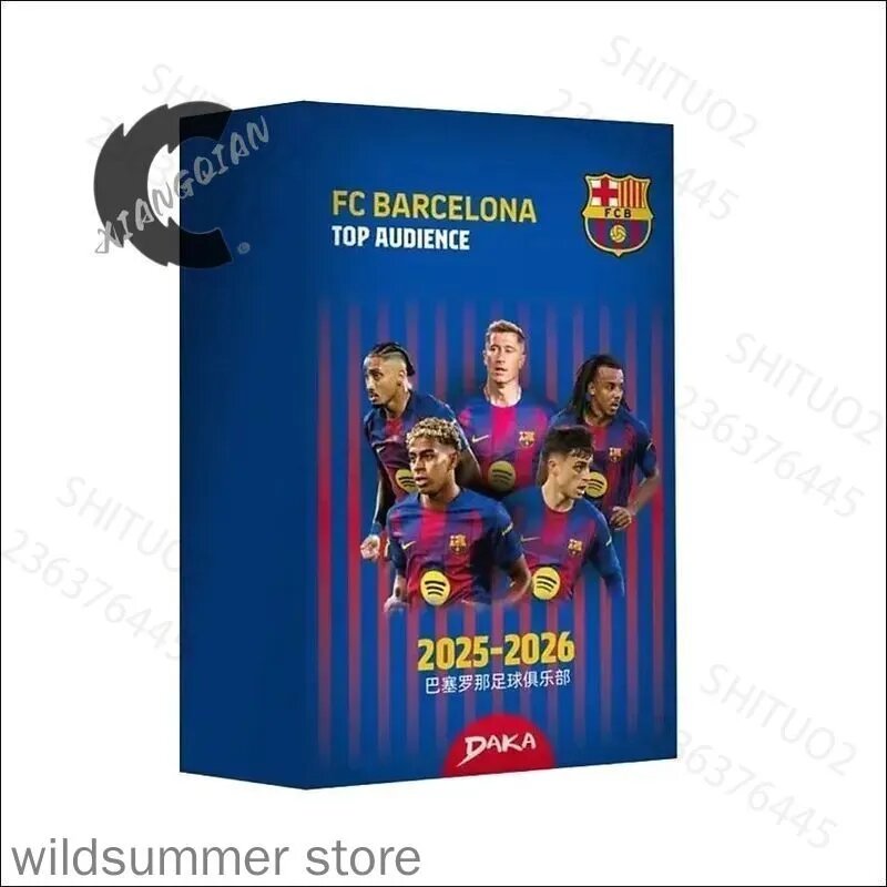 Футбольные карточки DAKA 25-26 (Барселона, Futbol Club Barcelona), коллекционные, TOP AUDIENCE
