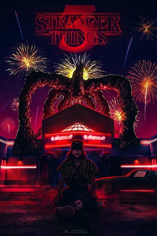 Головоломка 1000 деталей для взрослых, Stranger Things, странные вещи, сложная головоломка, Деревянные пазлы, Рождественский подарок, идеальный выбор для развлечений в помещении 50x75cm