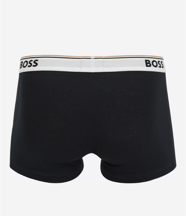 Трусы BOSS TRUNK POWER 3 PACK, комплект из 3 шт., размер XL, черный — фото 1