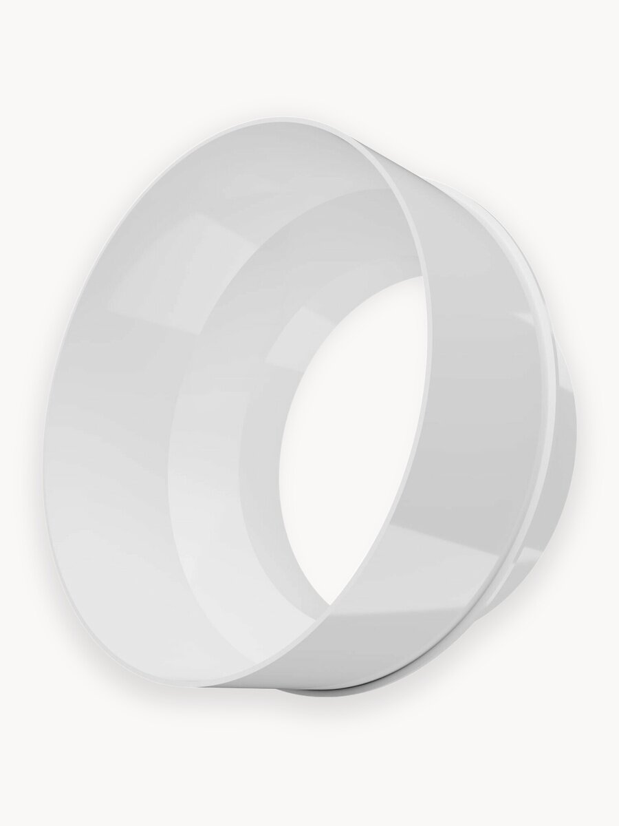 Редуктор вентиляционный ERA 12,515RP, пластик, для воздуховодов, круглое сечение, D 125-150 мм