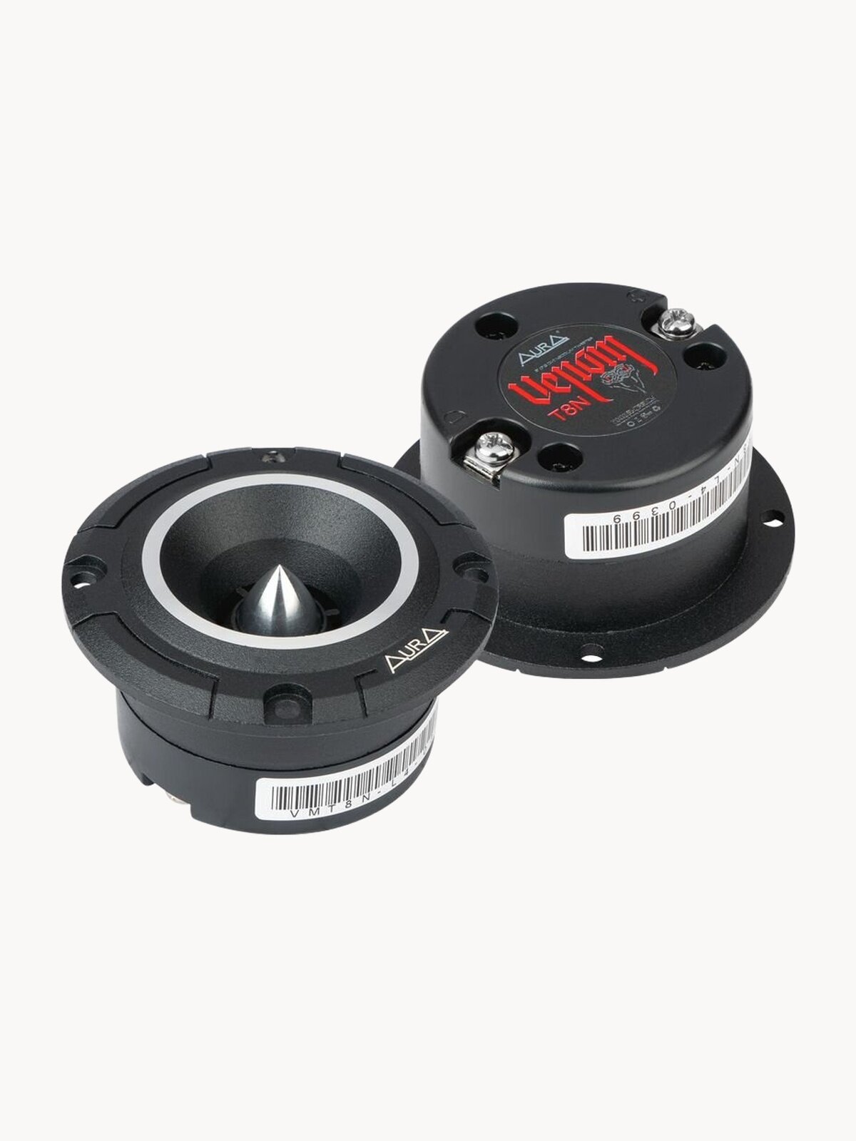 Акустика AurA "VENOM-T8N", рупорная, черный цвет, 2 шт, 7″, 103 дБ, 91/151Вт