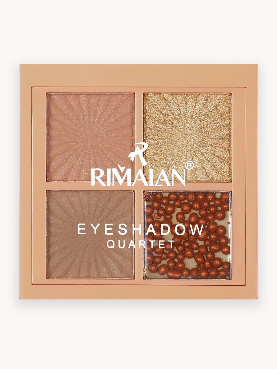 Тени для век, RIMALAN, EYESHADOW QUARTET, EQ-004-01 5,5 гр.