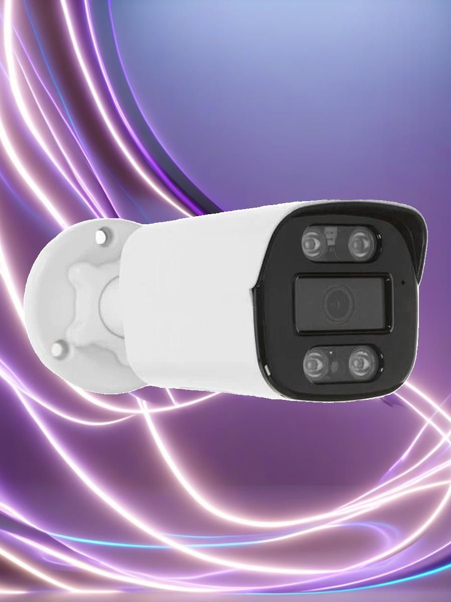 IP-камера с микрофоном, 4MP, iCSee, 3.6 мм (71 град), microSD, 12В или POE