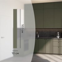 Фальшпанель для кухонного шкафа 102x10 см София Тайга KONSENSA ЛДСП цвет зеленый