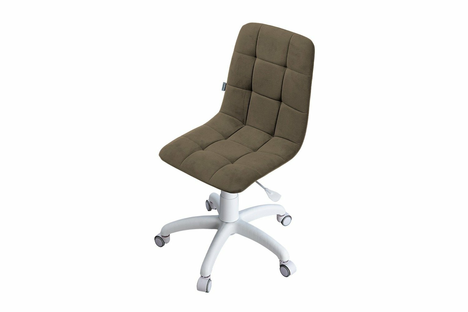 Кресло компьютерное Анри G, 60х84х60 см, регулировка высоты, цвет холодно-коричневый, белый