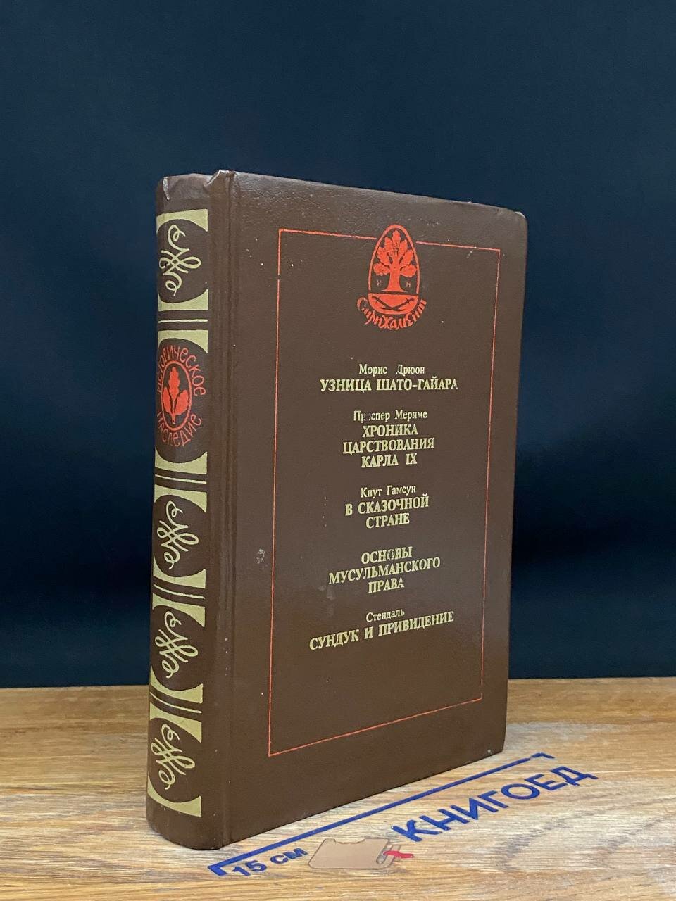 Книга. Узница Шато-Гайара. Хроника царствования Карла IX 1991 (2043618894706)