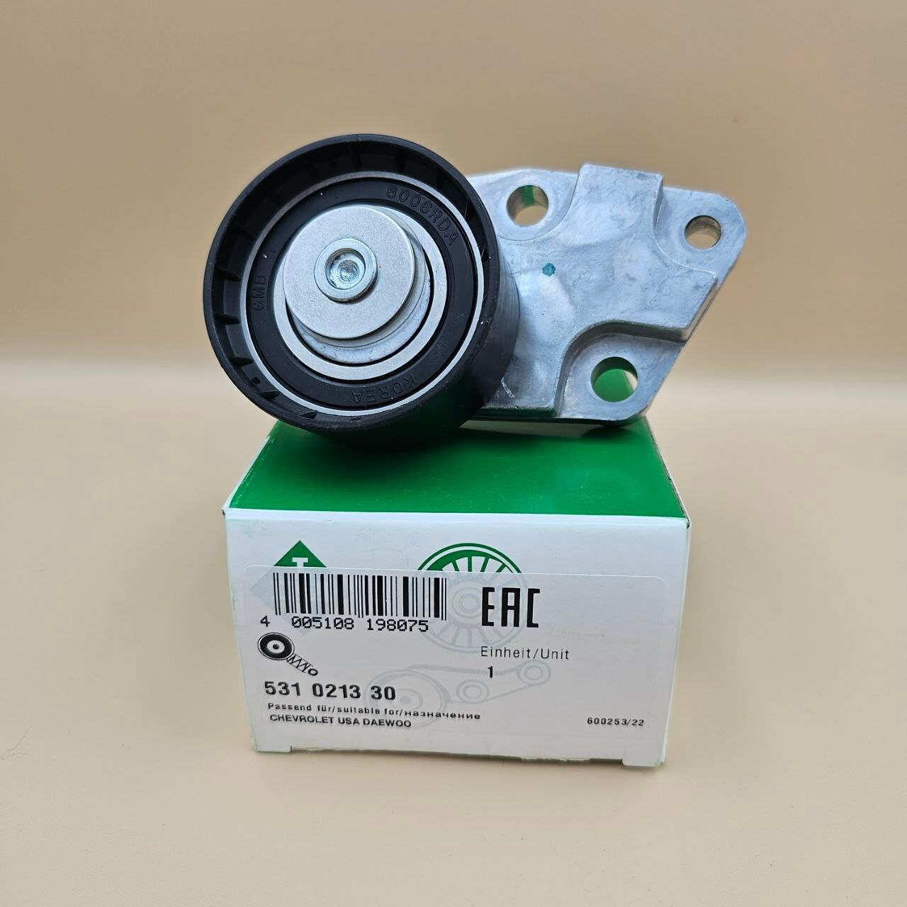 Ролик ГРМ DOHC NEX ESP LAN NUB LACETTI CRUZE натяж 531021330 INA